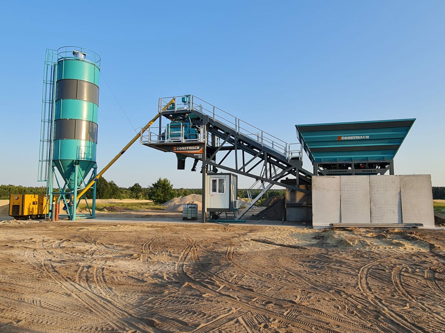 Mobile Concrete Batching Plants - Armcon