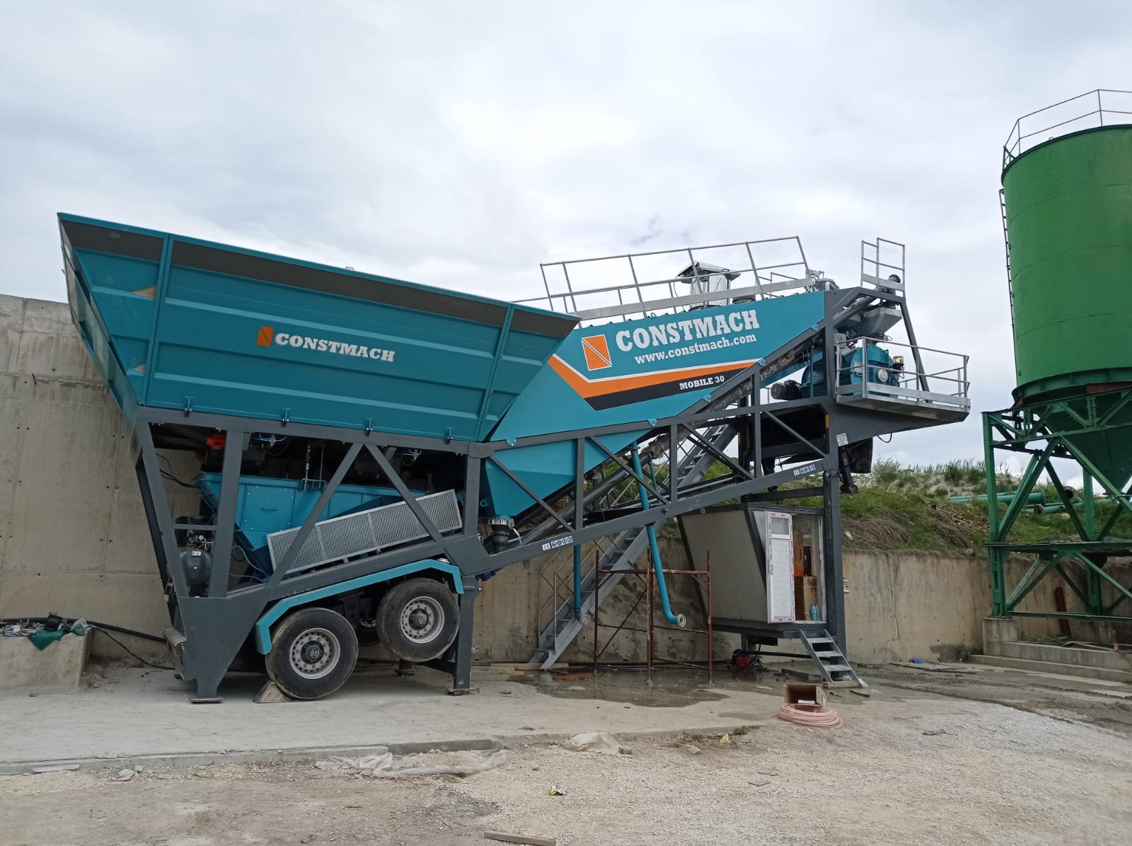 Mobile Concrete Batching Plants - Armcon