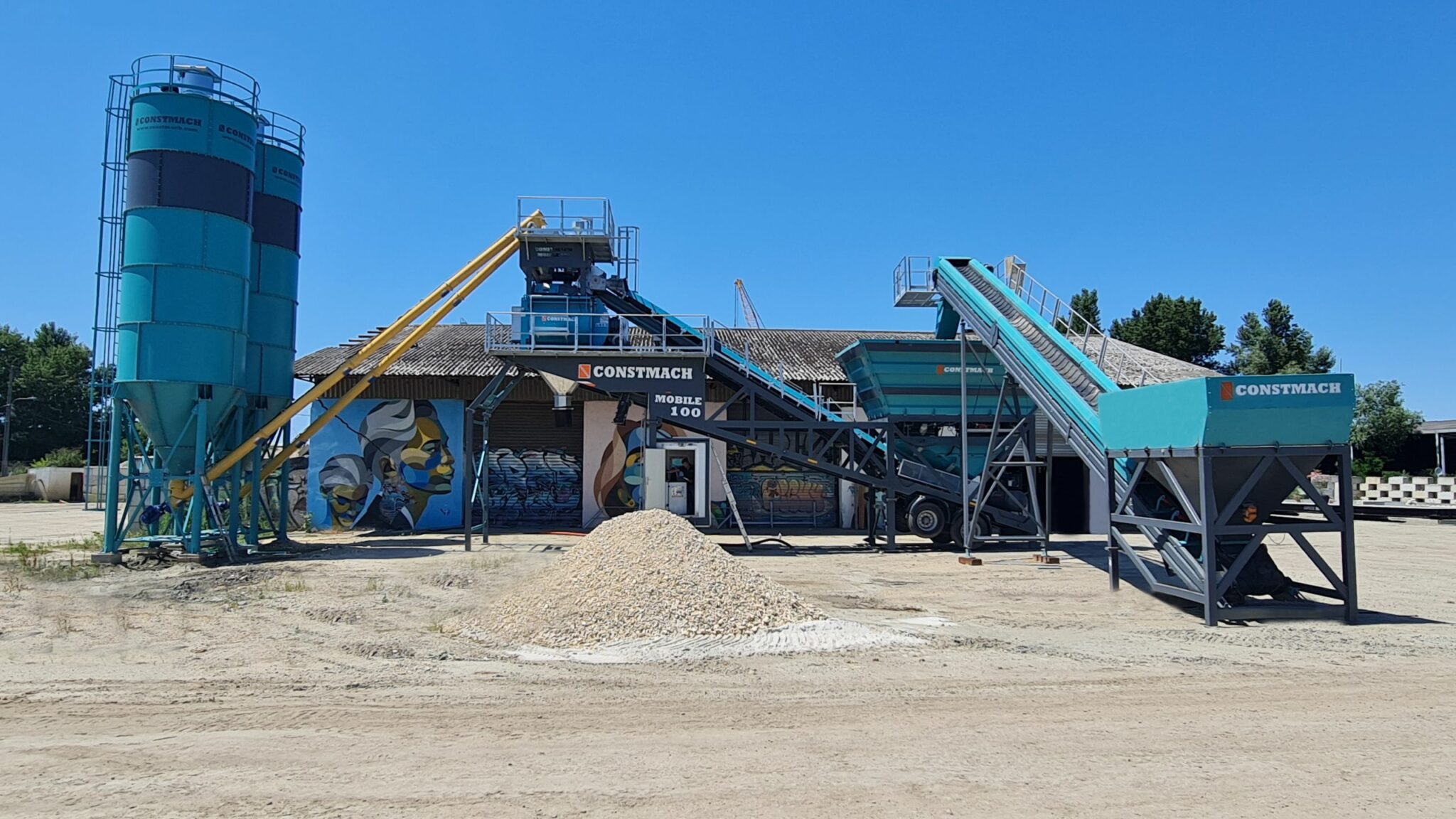 Mobile Concrete Batching Plants - Armcon