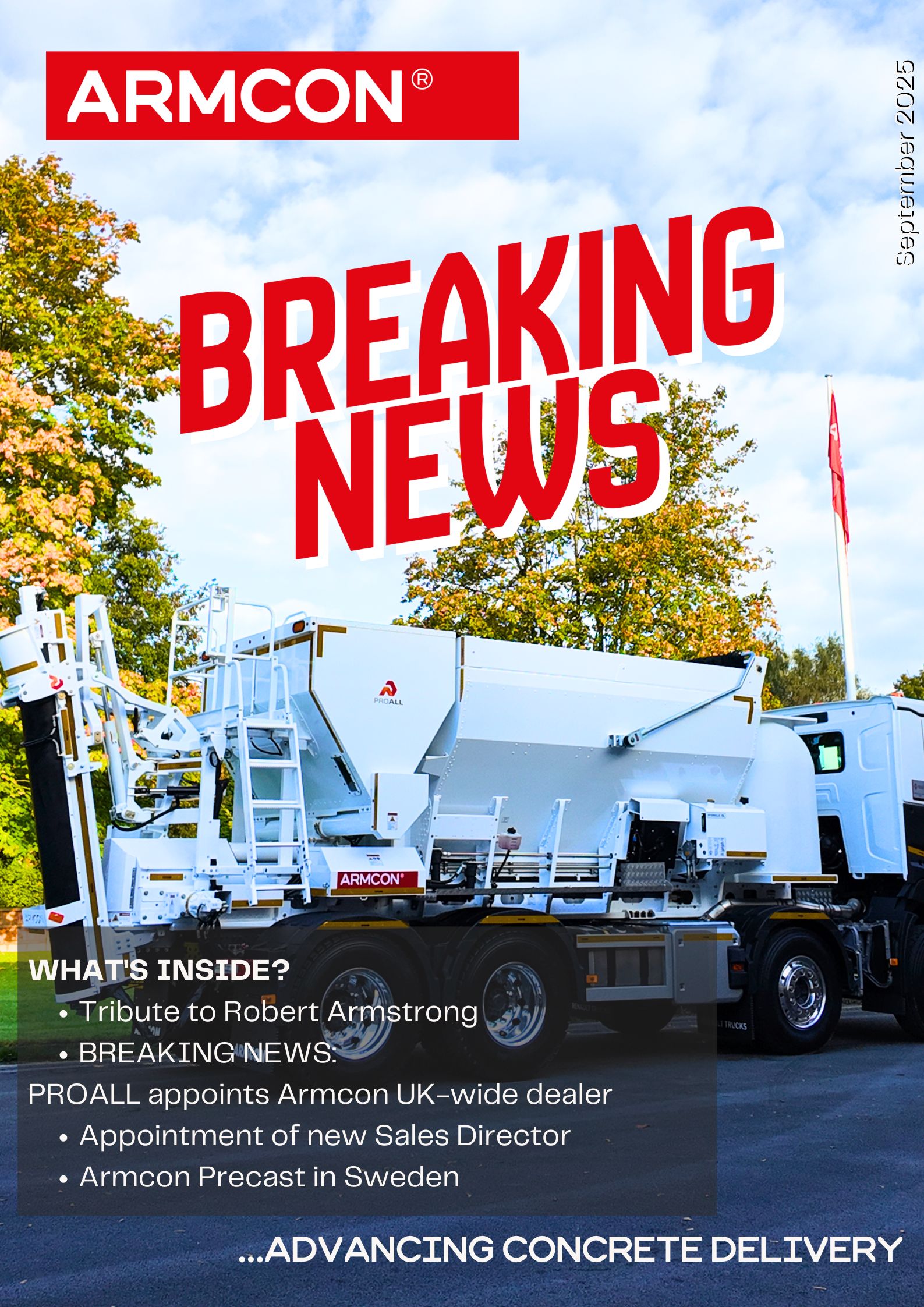 Armcon | Your Volumetric Mixers and Concrete Equipment Supplier